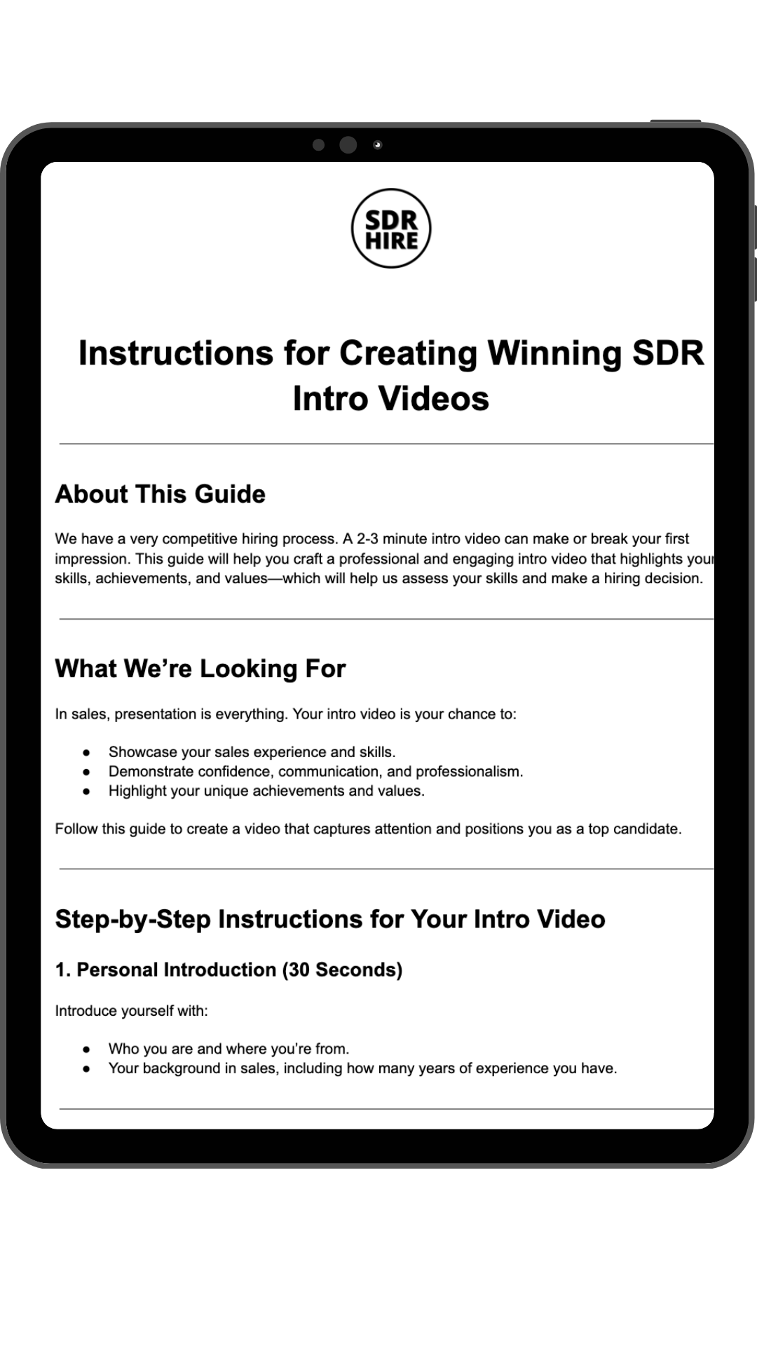 SDR Hire List - Premium SDR Outsourcing for Global B2B Brands